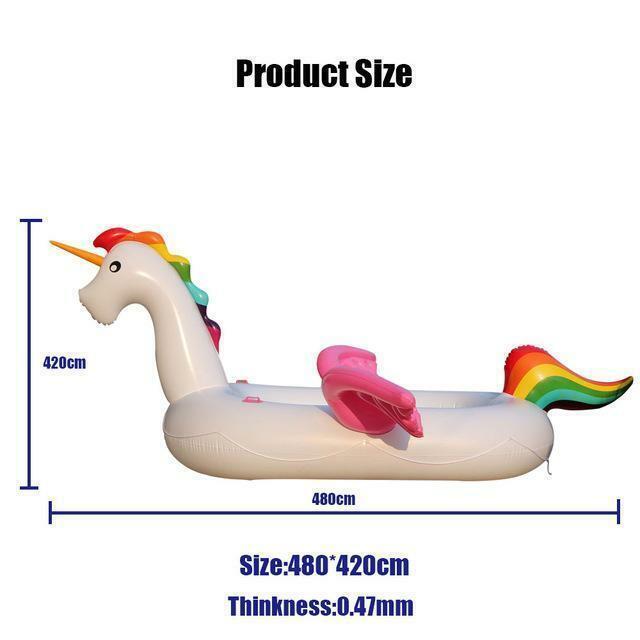 Giant 6-8 Person Inflatable Lake Water Float Raft | eBay