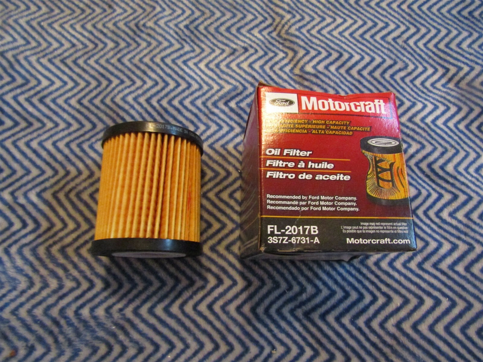 NOS FORD HARDWARE OIL FILTER PART NUMBER 3S7Z-6731-A FL-2017B | eBay