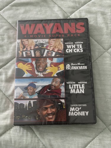 Wayans 4-Movie Super Pack (DVD) White Chicks Blankman Little Man Mo ...