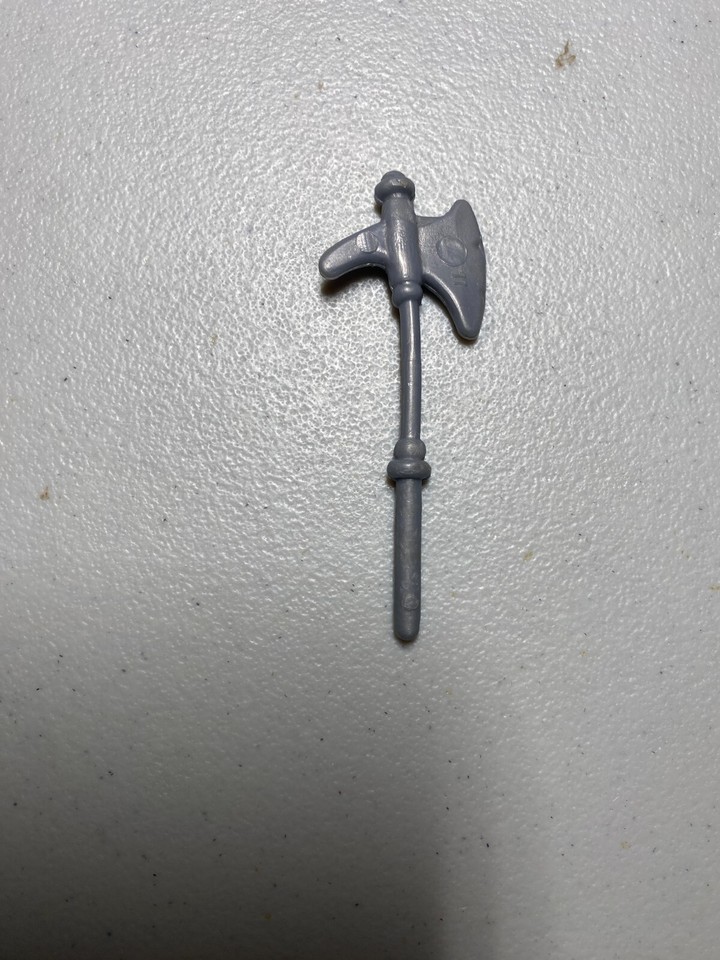 Gray axe weapon accessory pack Vintage 1984 Mattel He-Man MOTU | eBay