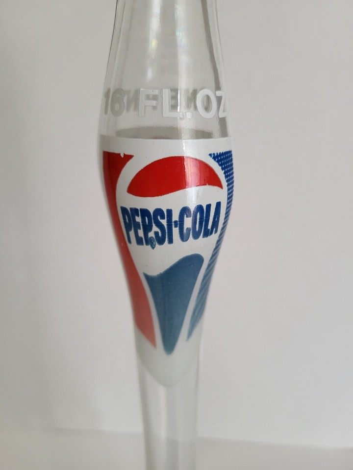 Pair - Vintage Stretched Coke Coca-Cola & Pepsi Pepsi-Cola 16 Oz ...