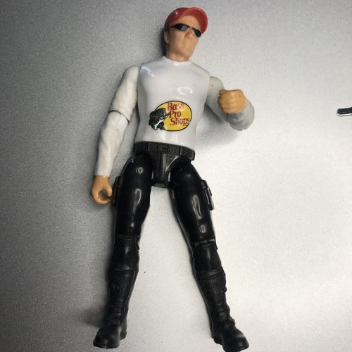 Bass Pro Shop Boating Action Figure Red Hat BassProShop Logo 4" Tall | eBay