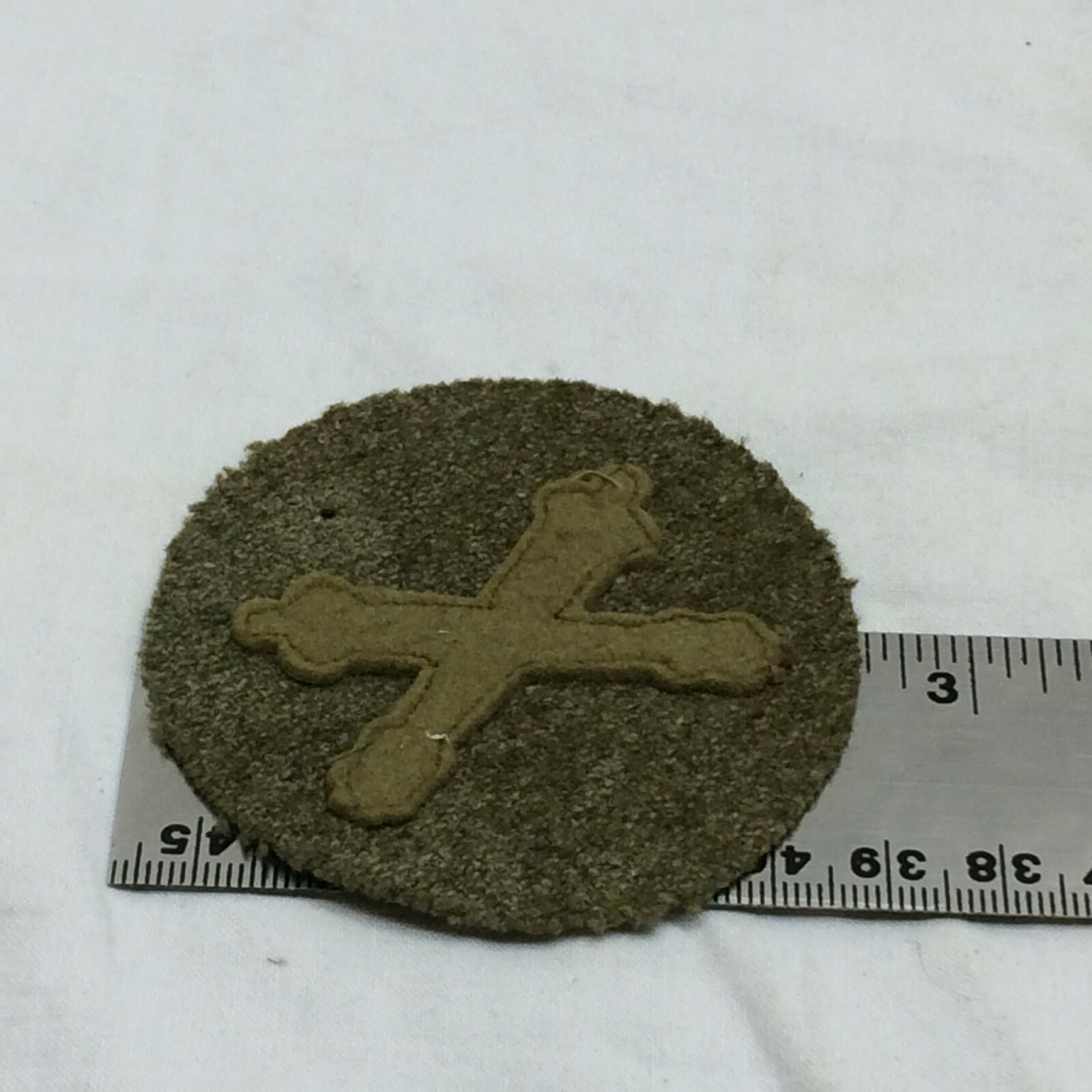 Military Patch Badge PFC Coastal Artillery Corps Army Felt on OD Wool ...