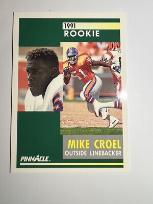 1991 Pinnacle Mike Croel Rookie Denver Broncos #292 | eBay