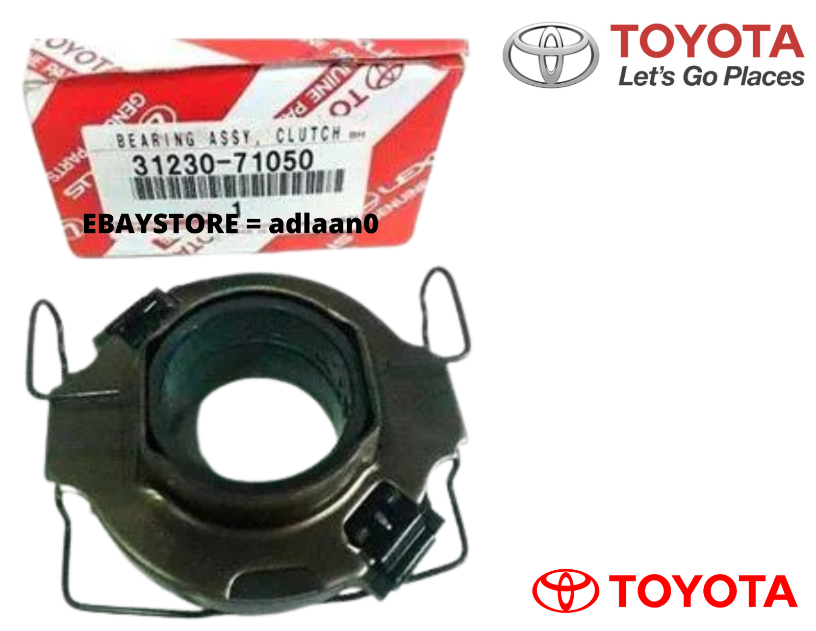 3123071050 Toyota Bearing ASSY Clutch 31230-71050 Genuine OEM Part for ...