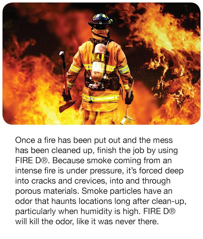 BIG D INDUSTRIES GIDDS-880808 Fire D One Shot Odor Fogger, 5 Oz (1-Pack ...