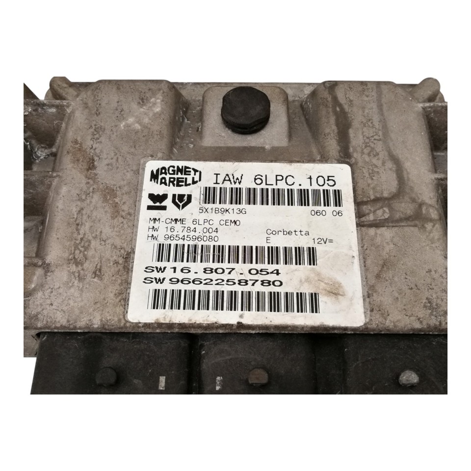 PEUGEOT 207 1.4 Gasoline Injection Control Unit KFU Original Used Spare ...