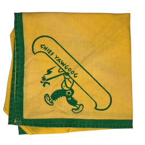 Narragansett Council RI Chief Yawgoog Neckerchief GRN Bdr (LB2807) | eBay