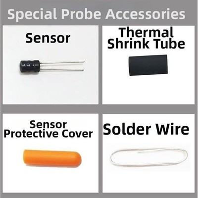 4pcs Stopper Probe PVC Pipe Waterproof Sensor Clog Detection ...