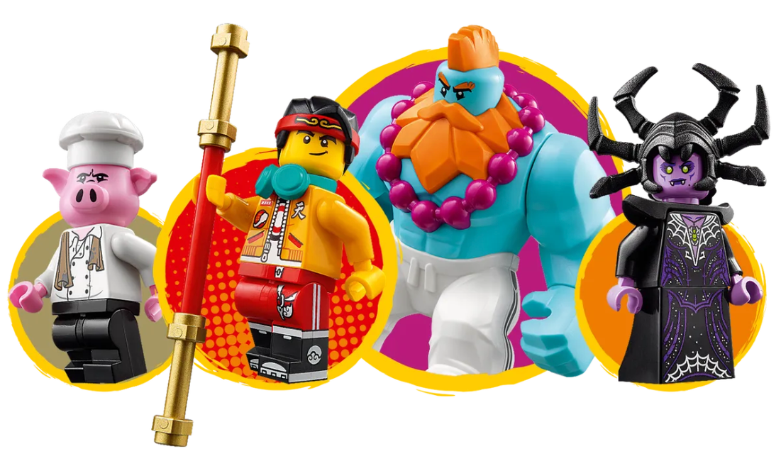 LEGO Monkie Kid ( 80014 ) - Sandy's Speedboat V29 { Retired Set ...