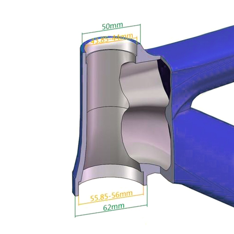 MTB Straight Tapered Tube Fork Headset Sealed Bearing Bicycle Headset ...