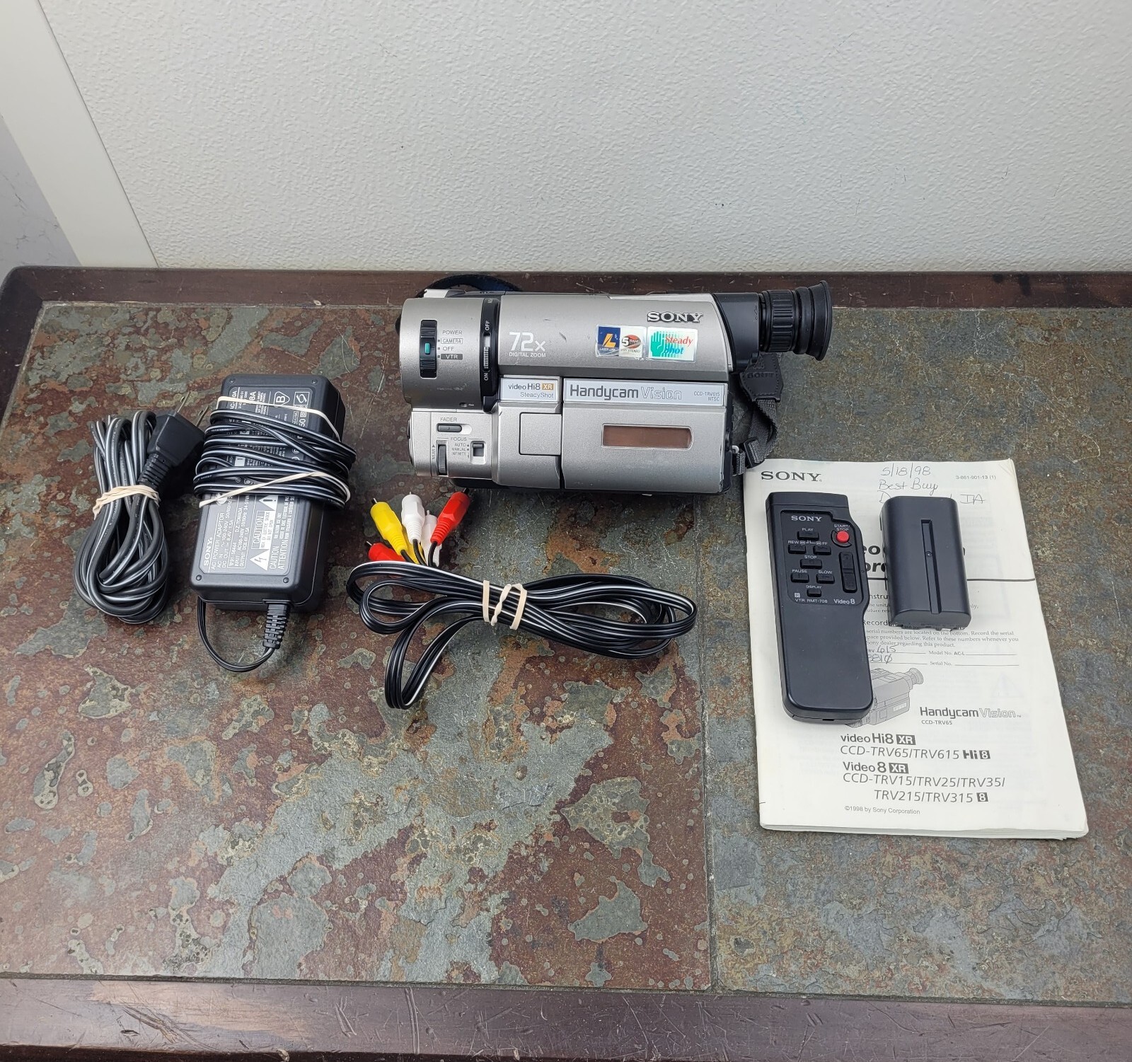 Sony Handycam CCD-TRV615 Hi8 Camcorder Recorder Read | eBay