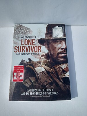 Lone Survivor DVD 2014 Universal Studios New Sealed Mark Wahlberg ...