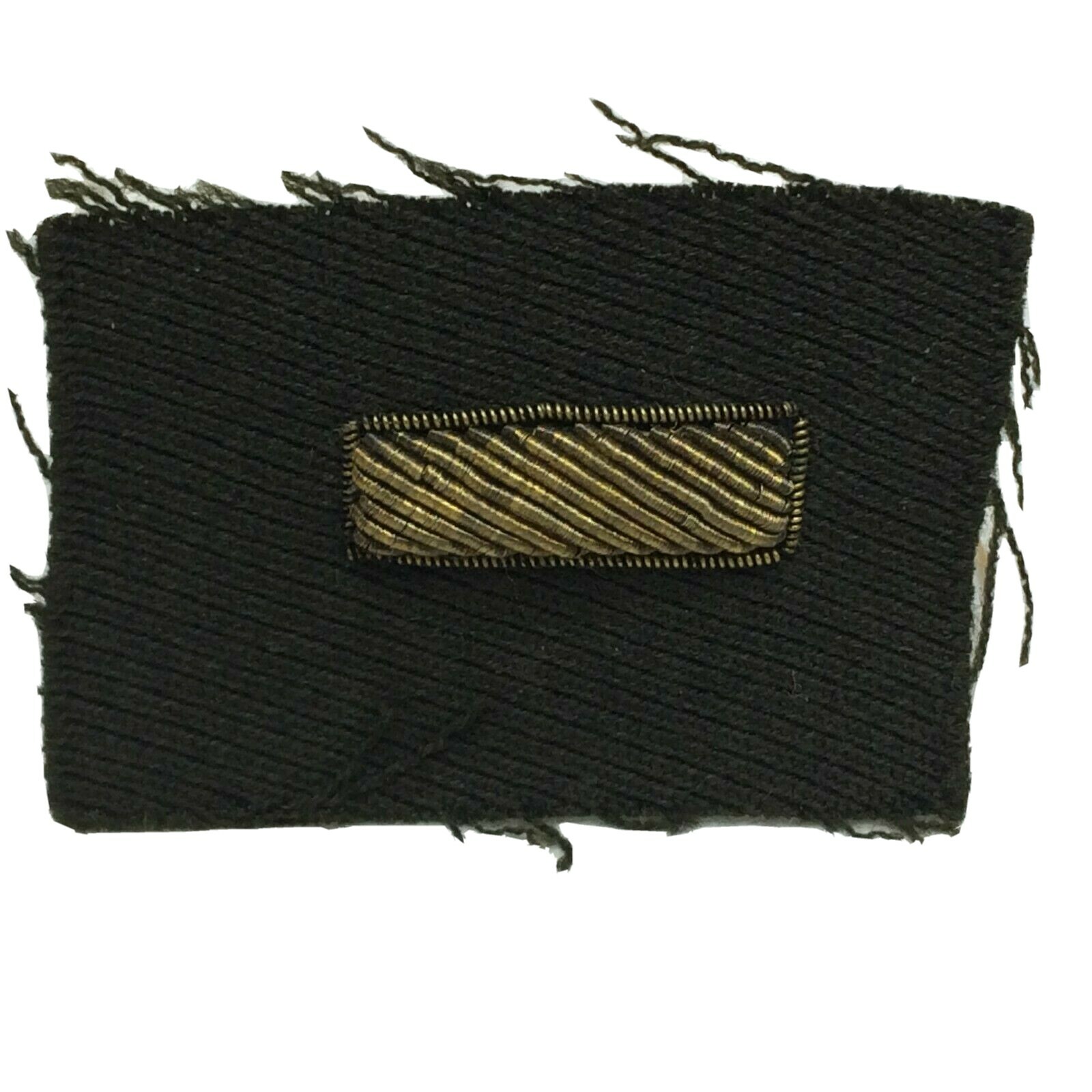 Vintage Military Patch Army 2nd Lieutenant Gold Bullion Wool Variant | eBay