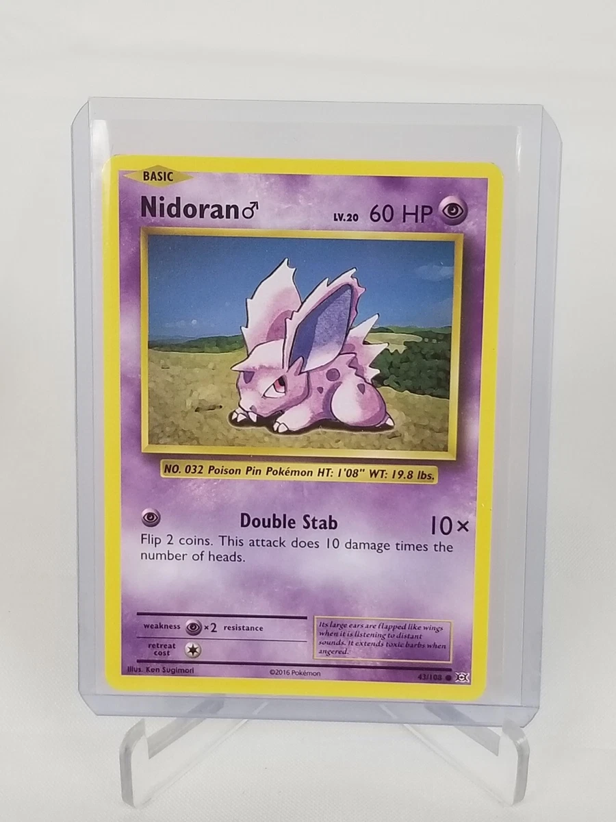 Nidoran Pokemon Card