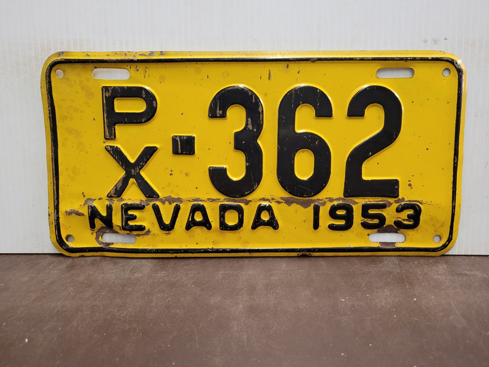 1953 Nevada License Plate Tag original. | eBay