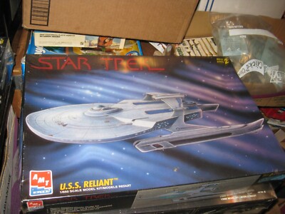 Sealed Star Trek U.S.S. Reliant by AMT/ERTL in 1/650 scale from 1995 ...