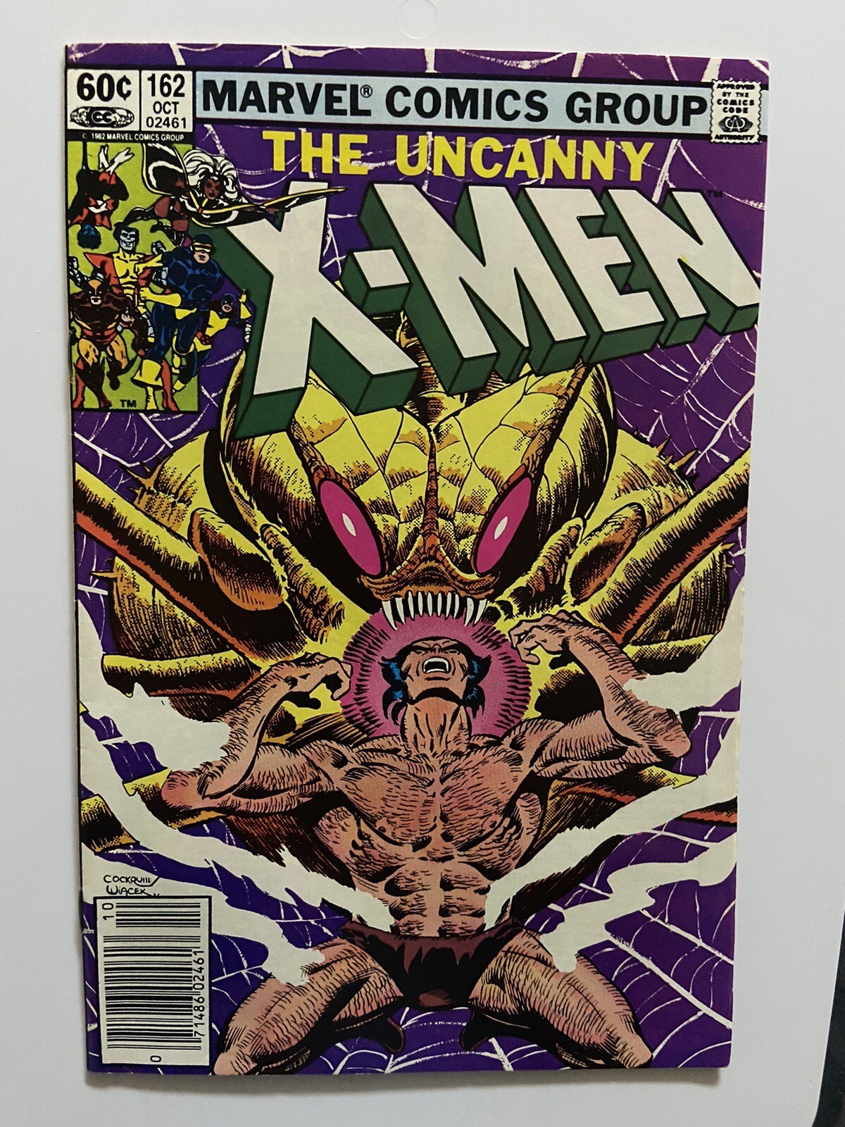 The Uncanny X-Men Vol 1 #162 Oct 1982 Beyond the Farthest Star Marvel ...