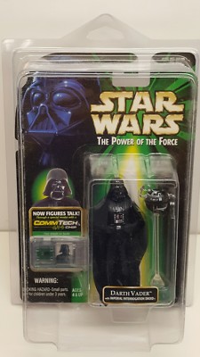 1999 Star Wars Power of the Force Darth Vader CommTech w/ Interrogation ...