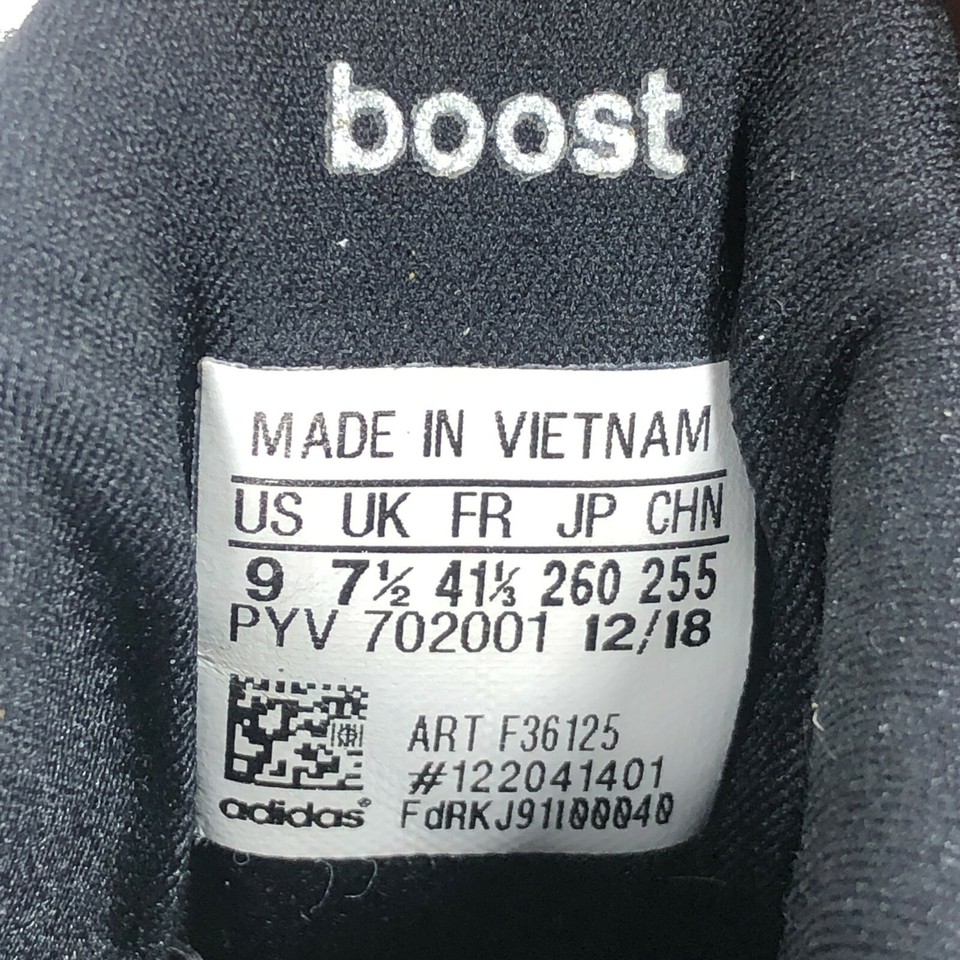 ADIDAS UltraBoost Womens 9 4.0 Athletic Running Sneakers Shoes Black ...
