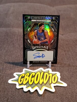 2021-22 Panini Obsidian Galaxy Autographs #24 Spencer Dinwiddie /149 | eBay