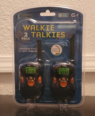 Crypto Sphere Walkie Talkies 2 Pack 120ft Range 2 Way Communication | eBay