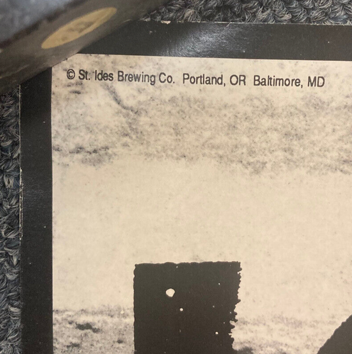 VTG 90s *RARE* ICE CUBE St Ides Promo POSTER 1994 G-FUNK Malt Liquor ...