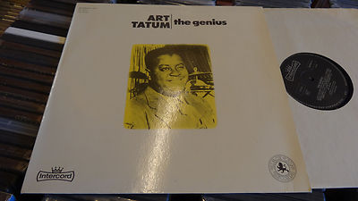 ART TATUM THE GENIOUS INTERCORD BLACK LION RECORDS GERMANY LP | eBay