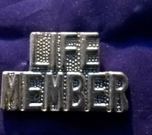LIFE MEMBER LAPEL PIN | eBay