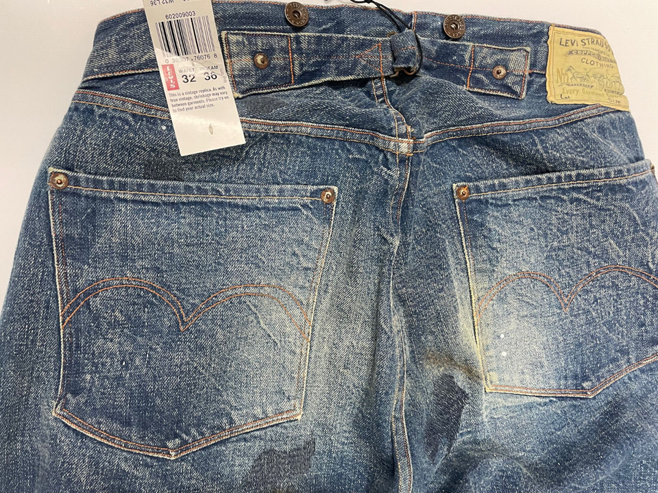 Levis Vintage Clothing LVC Vault Piece 1915 201 Jeans Levi's USA #47 ...