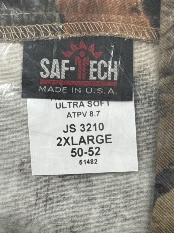 CAMO COVERALL 2XL FR Flame Resistant ULTRA SOFT by Saf-Tech | eBay