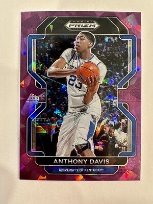 ANTHONY DAVIS #/149 PURPLE ICE 2022-23 Panini Prizm Draft Picks ...