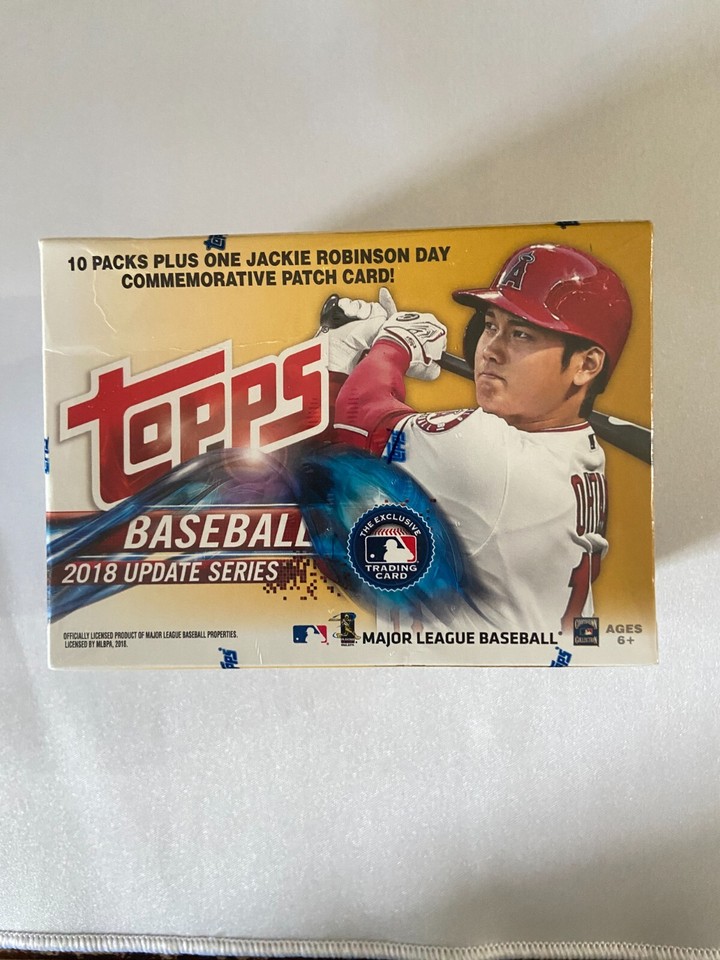 2018 Topps Update Blaster Unopened Sealed Box Ohtani Soto Acuna | eBay