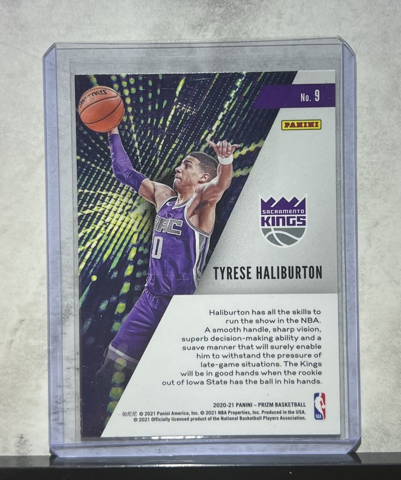 2020-21 Prizm -Instant Impact - Tyrese Haliburton #9 Rookie Card (RC ...