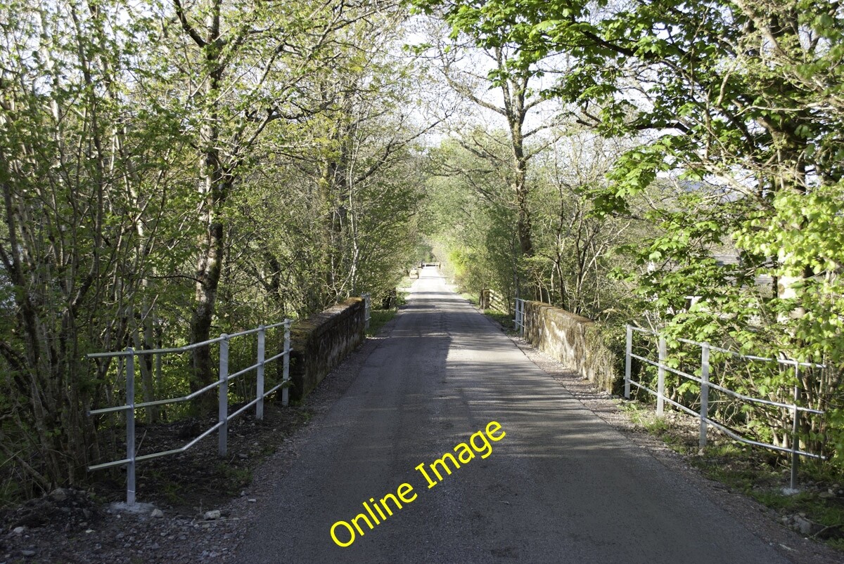 Photo 6x4 Cycle track on the old railway at Duror Achadh nan Darach ...