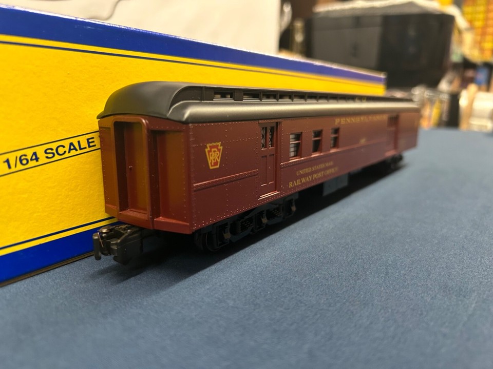 American Models S Scale Pennsylvania 70 Heavyweight RPO Passenger Car ...