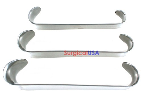 Kit of 3 Roux Retractors Double Ended Assorted Sizes Small Medium Large ...