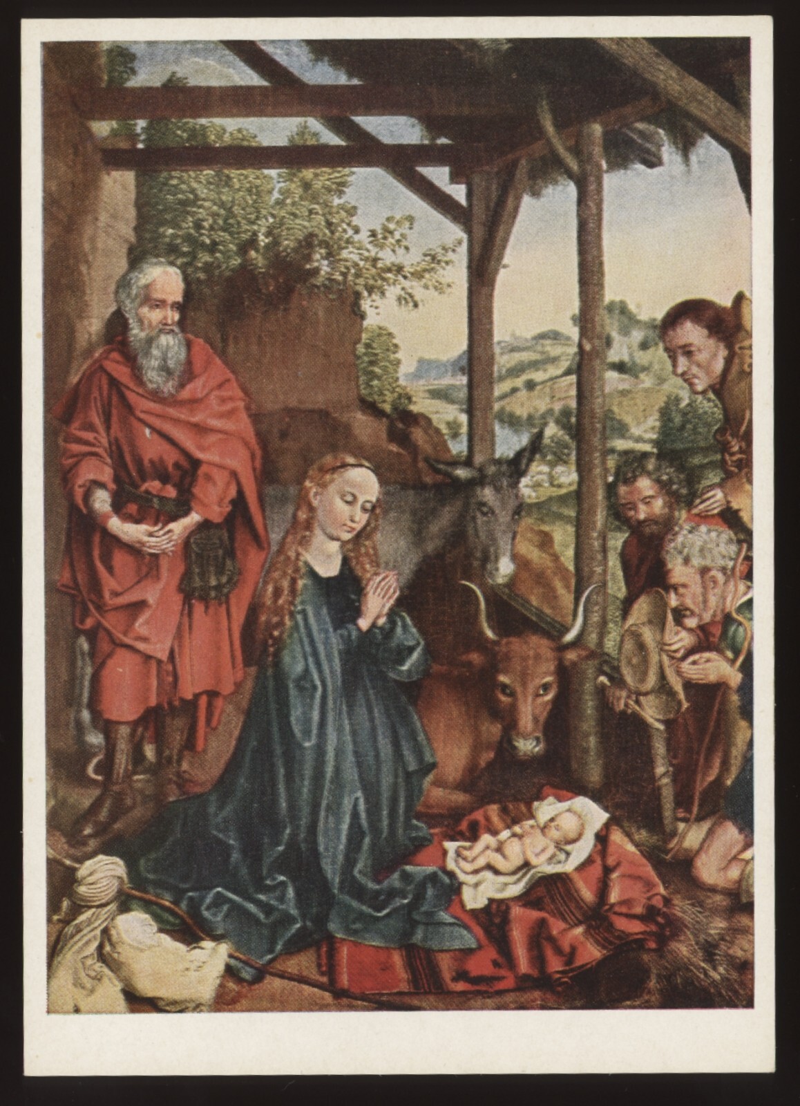 Martin Schongauer Geburt Christi Birth of Christ Renaissance Art ...