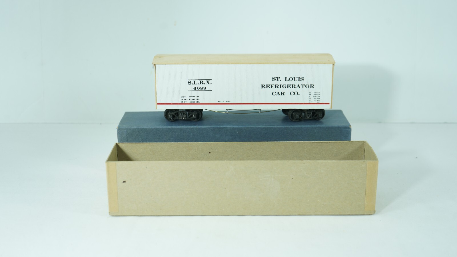 The All-Nation Line O Scale St. Louis SLRX Wood Reefer Kit #7350 W20 | eBay