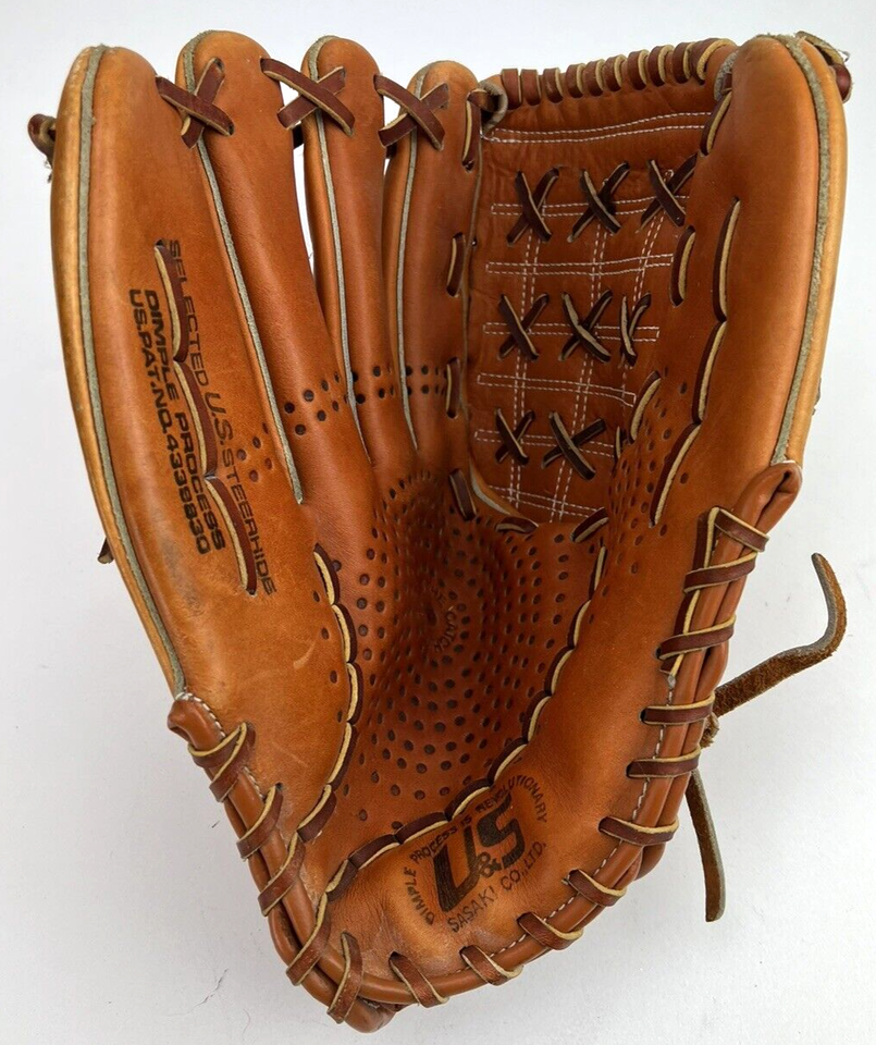 SSK USG-90 Dimple Baseball Softball Glove LHT Dimple Process GUC | eBay