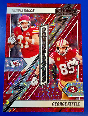 2024 Panini Contenders Hobby Power Players TRAVIS KELCE/GEORGE KITTLE ...