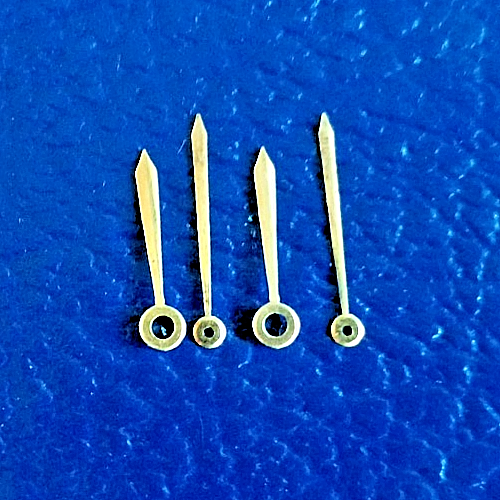 Pocket Watch Hands Gold Sword watch hands "2" pairs 12s-16s | eBay