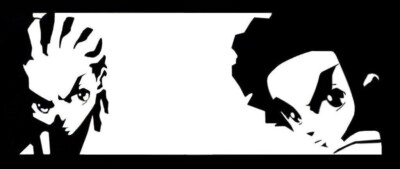 Boondocks Anime 6x3 inch Sticker Vinyl Decal Bumper Sticker | Self ...