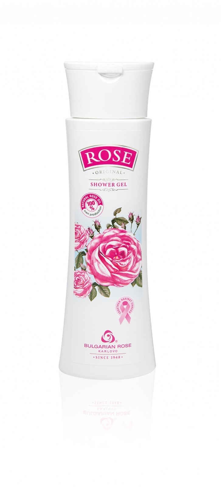 Shower Gel With Natural Rose Oil And Rose Water Bulgarian Rose 200 ml ...