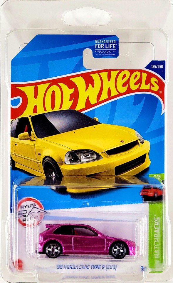 Hot Wheels '99 Honda Civic Type R (EK9) - CUSTOM Super Treasure Hunt 🟪 ...