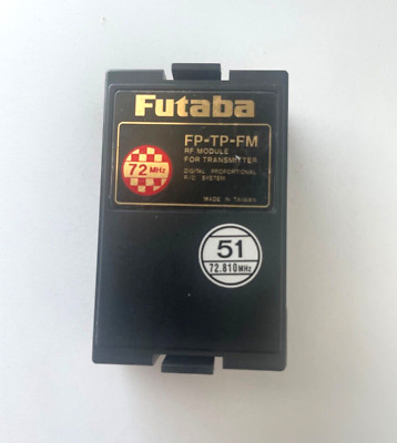 FP-TP-FM Transmitter Module Channel 51 72.810 Futaba 72 MHz New From ...
