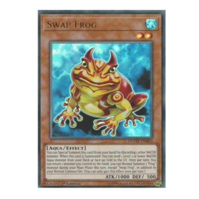 SWAP FROG *** ULTRA RARE DUOV-EN063 MINT/NM YUGIOH! | eBay