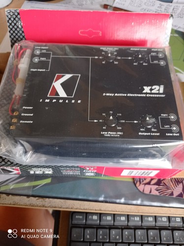 kicker impulse x2i 2-way active électronic crossover neuf | eBay