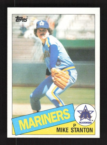 1985 Topps Baseball Mike Stanton #256 Seattle Mariners | eBay