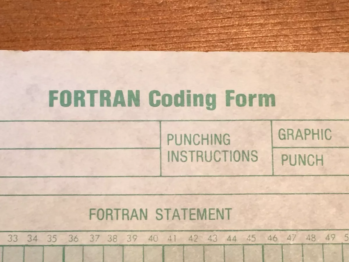 Fortran Computer Programming Language Fortran Computer Programming Language